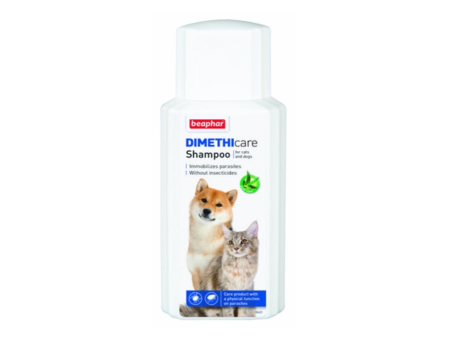 Flea & Tick Shampoo (Dimethicone) Dog/Cat 200ml – Min Landbutik