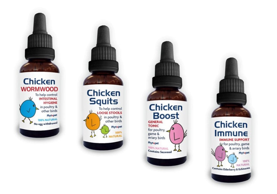 Chicken Kombi-Mix - Wormwood / Squits / Boost / Immune – Min Landbutik