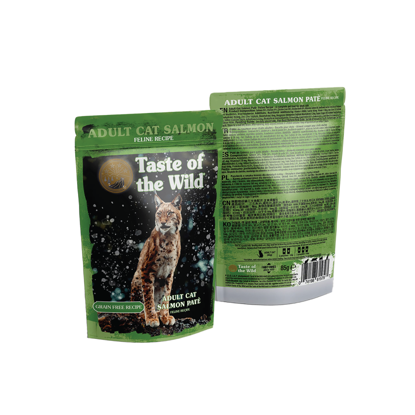 Totw Adult Cat Salmon Pate 85g – Min Landbutik